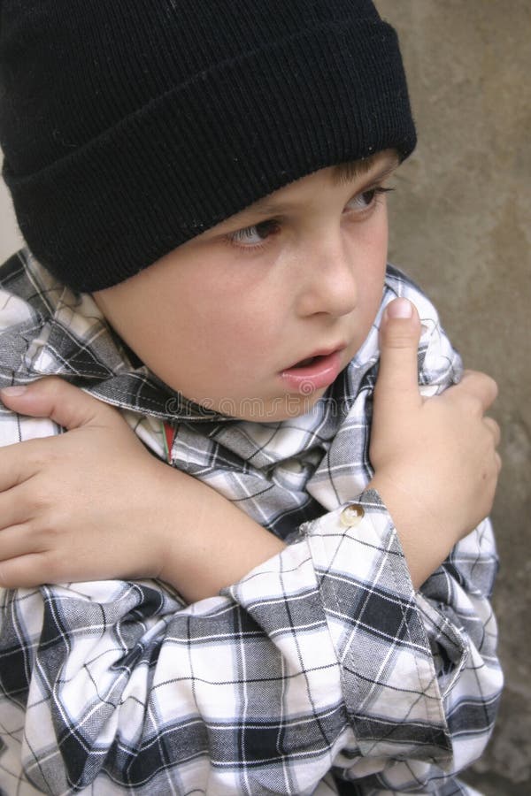 Cold and alone stock image. Image of children, alone, kids - 35501