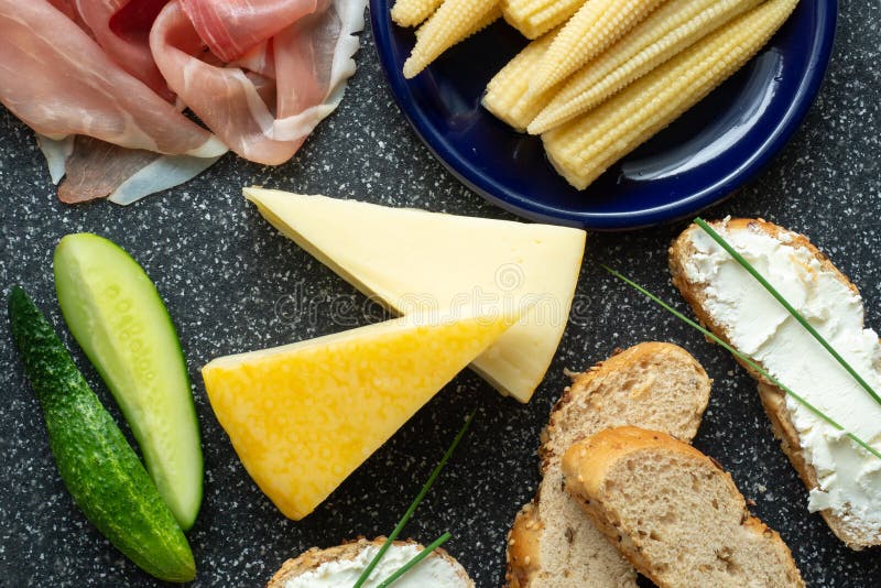 Cold appetizer. Cold cuts stock photo. Image of foods - 123449980