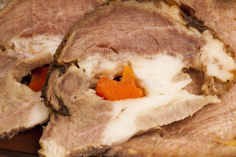 Cold baked ham stock photo. Image of carving, meat, health - 23458824