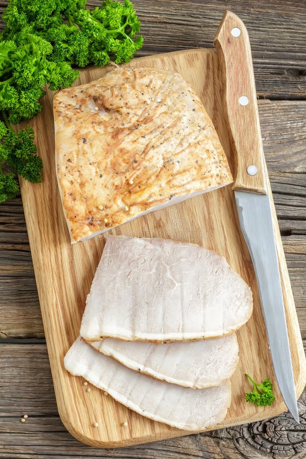 Cold baked pork stock image. Image of cuisine, closeup - 34724475