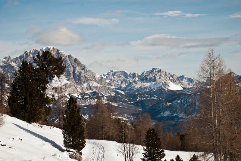 A Cold but Beautiful Day at the End of December in the Mountains Stock ...