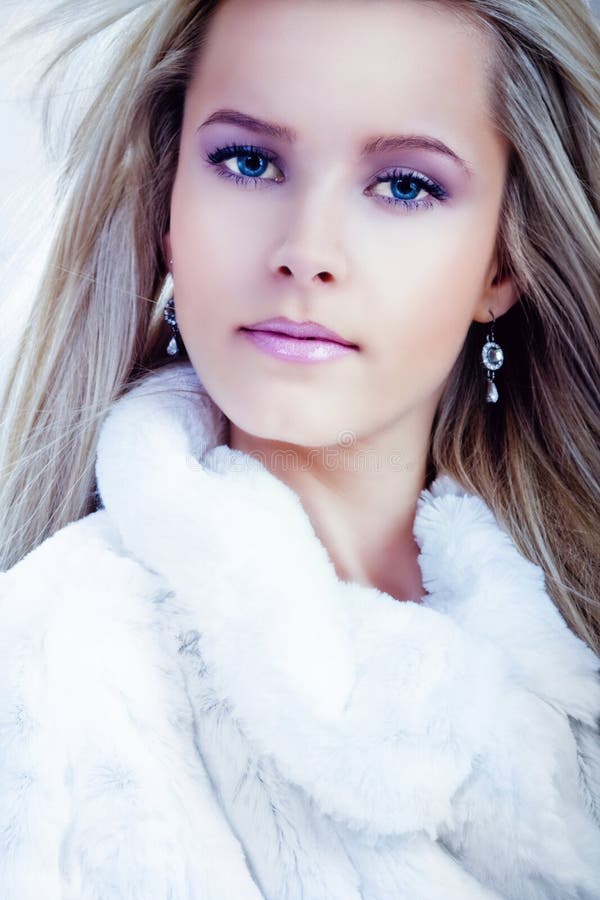 Cold beauty stock photo. Image of glamour, diva, model - 8024814
