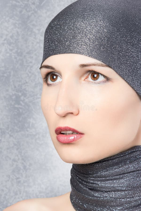 Cold beauty stock photo. Image of woman, girl, attractive - 32074616