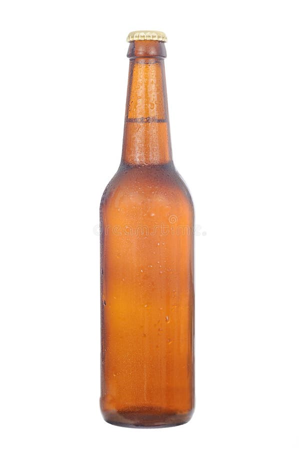 Cold beer stock photo. Image of refrigerated, brown, cooled - 15048082