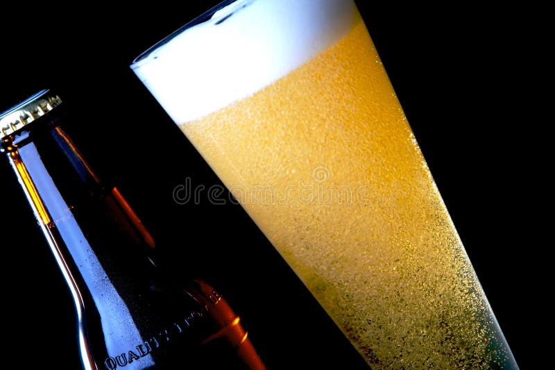 Cold Beer stock image. Image of beverage, alcohol, pilsner - 2056917