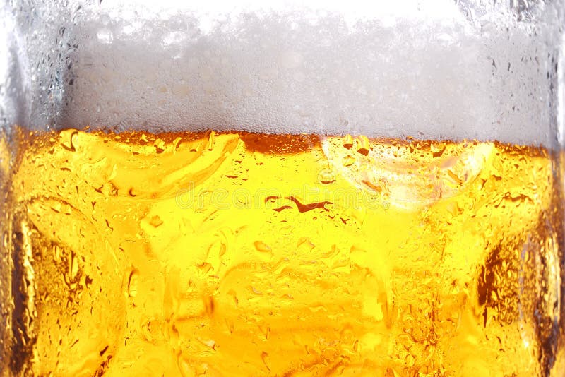 Cold beer stock photo. Image of golden, beer, drop, frame - 23079950