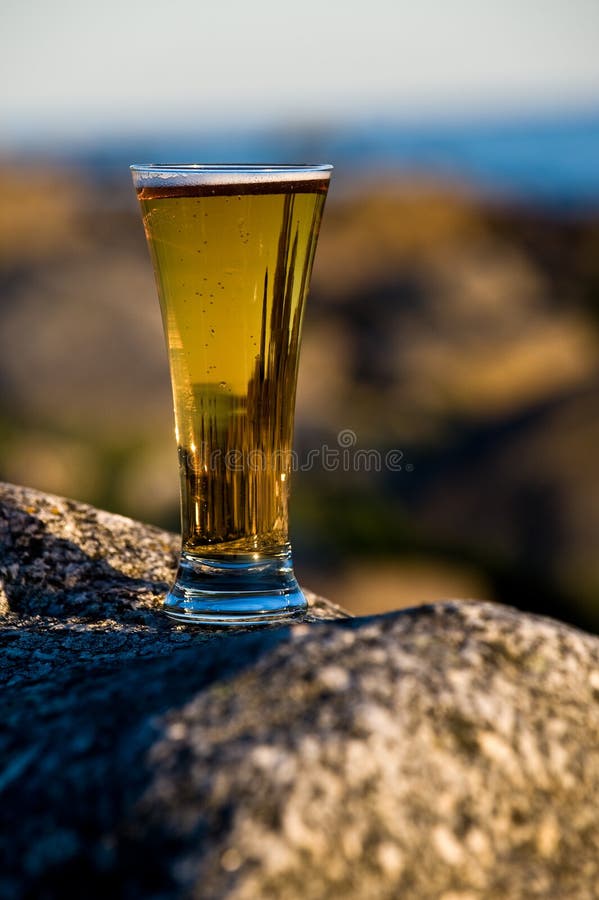 Cold Beer stock image. Image of perspiration, water, drops - 1056283