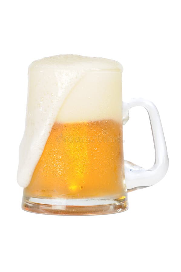 Cold beer mug stock photo. Image of froth, lager, freshness - 7362184