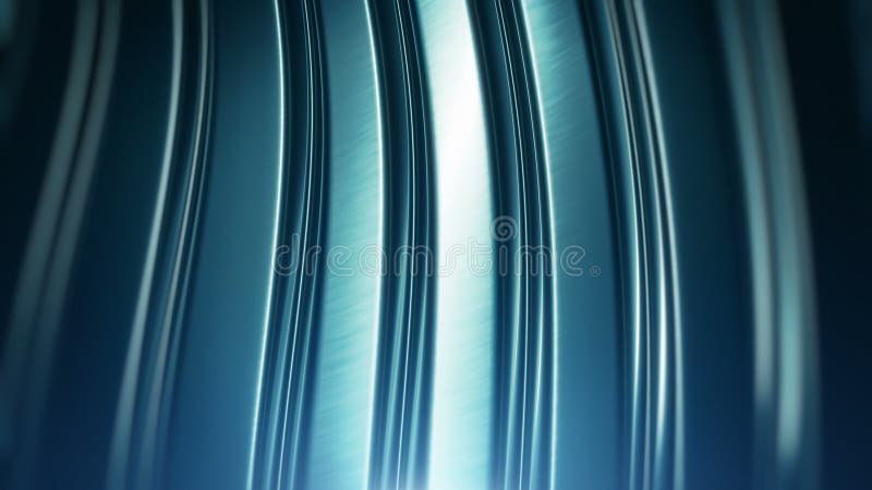 Cold Blue Metal Chrome Background Stock Footage - Video of lines, loop ...