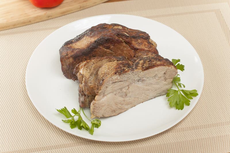 Cold boiled pork stock photo. Image of cooking, food - 31443522