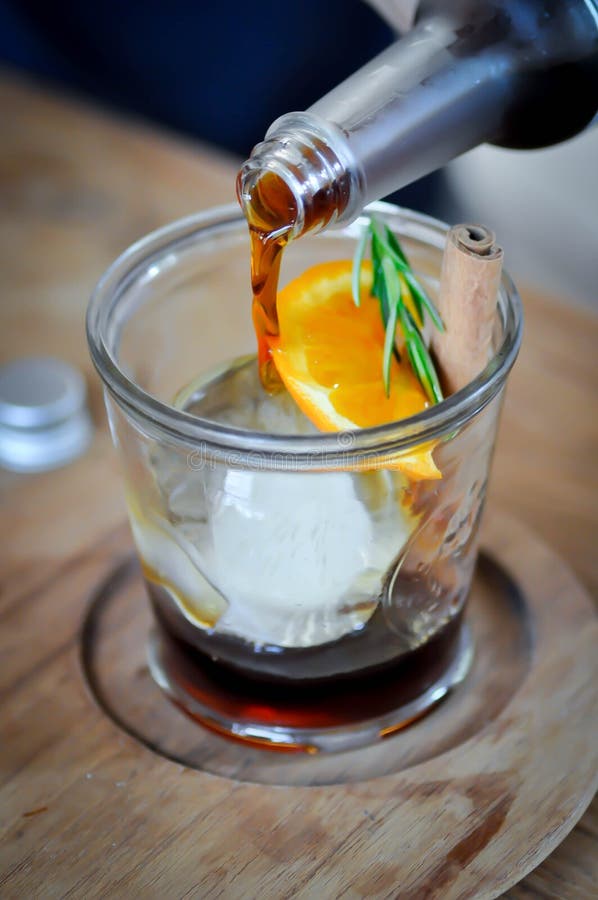 Cold Brew Coffee, Americano Stock Photo - Image of iced, pouring: 165380160