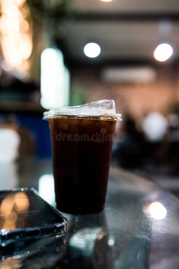 Cold Brew Coffee in Cafe Shop Stock Photo - Image of indoors, caffeine ...