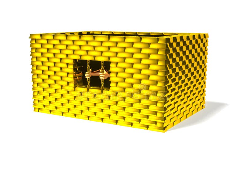 Cold cage stock illustration. Illustration of cell, freedom - 12769938