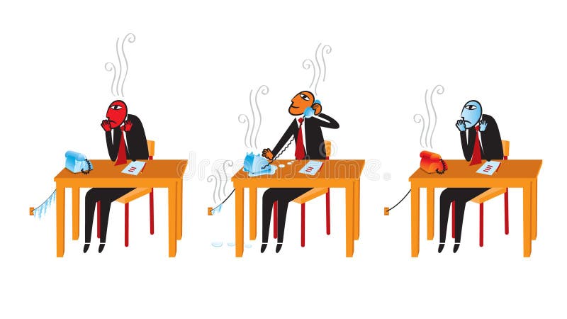 Cold call stock vector. Illustration of call, moving - 21993221