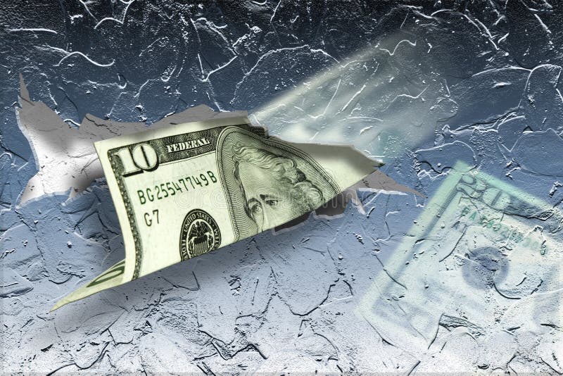 Cold Cash stock illustration. Illustration of income, cool - 719432