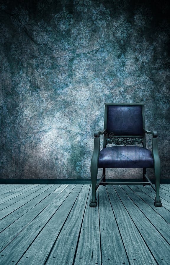 The Cold Chair stock illustration. Illustration of shadows - 20184403