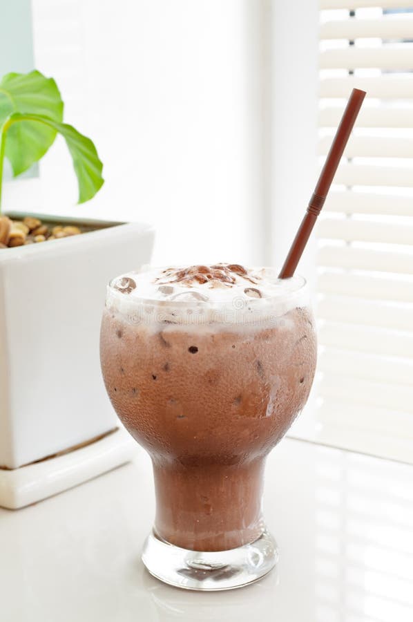 Cold Chocolate. stock image. Image of healthy, color - 26215771