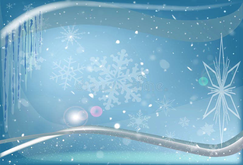 Cold Cold Christmas stock illustration. Illustration of icicles - 239993263