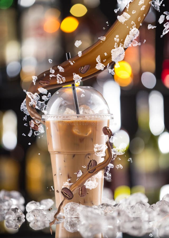Coffee splash stock photo. Image of morning, outflank - 31679246