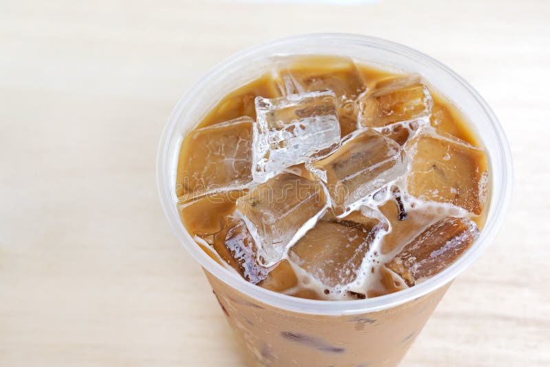 Cold Coffee on Wood stock photo. Image of beverage, espresso - 54705850