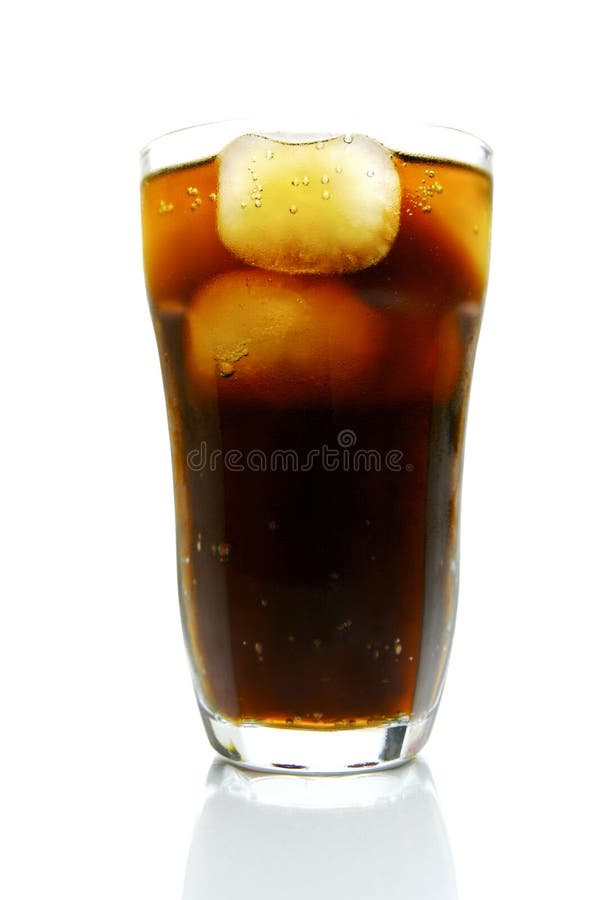 Cold Cola stock image. Image of mixer, drink, glass, frosty - 6584769