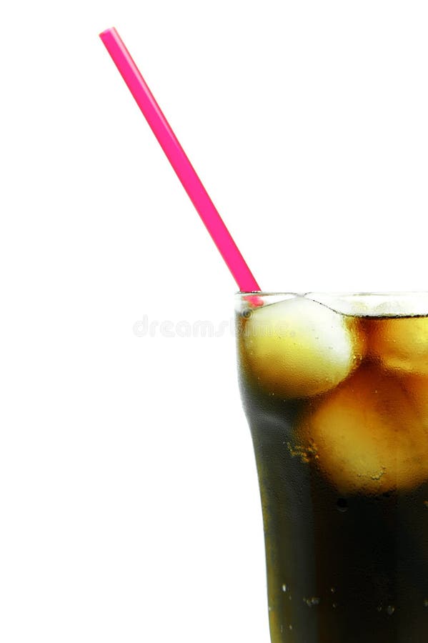 Cold Cola stock photo. Image of party, straw, cola, drink - 6584804