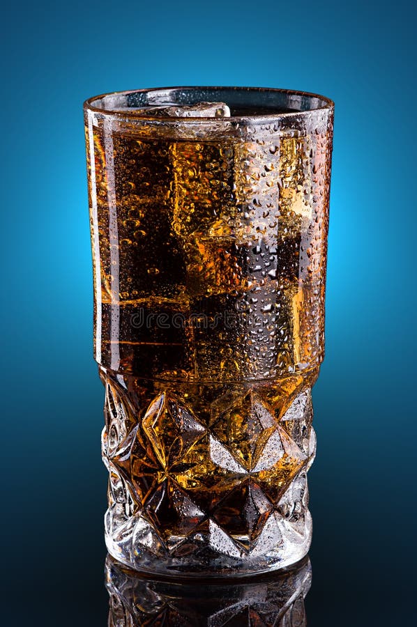 Cold cola stock image. Image of retro, soda, coke, cube - 39783511