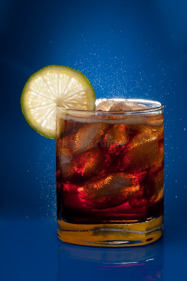 Cold cola drink stock image. Image of coca, drink, fizzy - 1252925