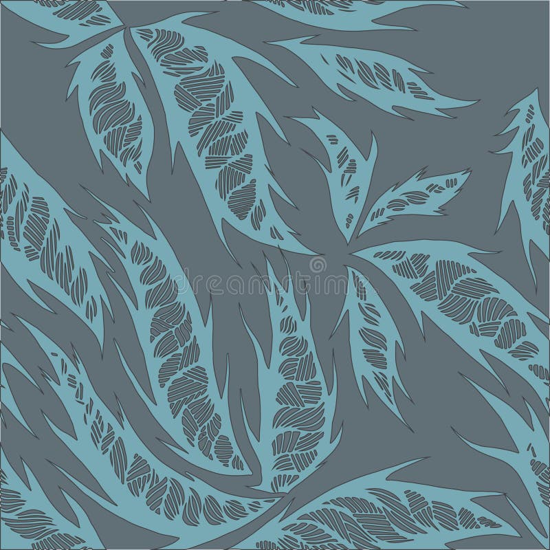 Cold color pattern stock vector. Illustration of nature - 40961074