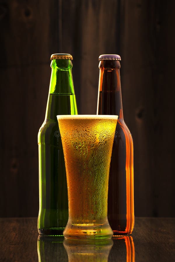 Cold Craft Beer stock photo. Image of break, glass, copy - 43121300