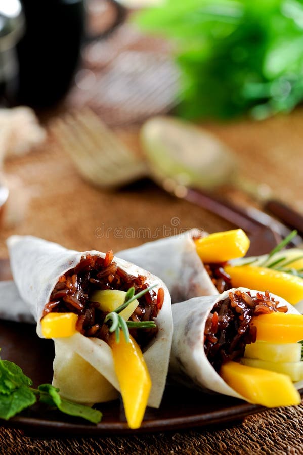 Cold crape stock photo. Image of topping, gourmet, sticky - 115359694