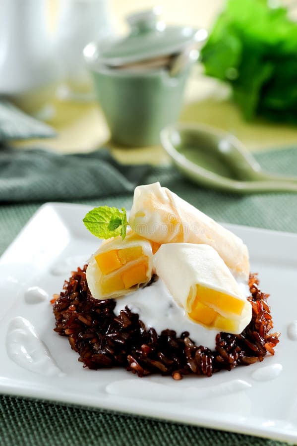 Cold crape stock photo. Image of topping, gourmet, sticky - 115359694