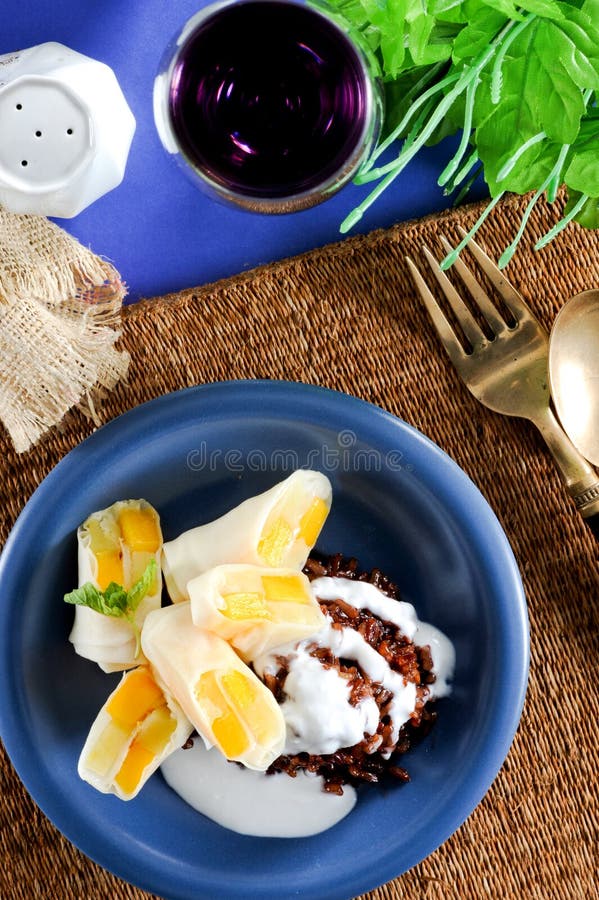 Cold crape sweet food stock photo. Image of french, crape - 121624272