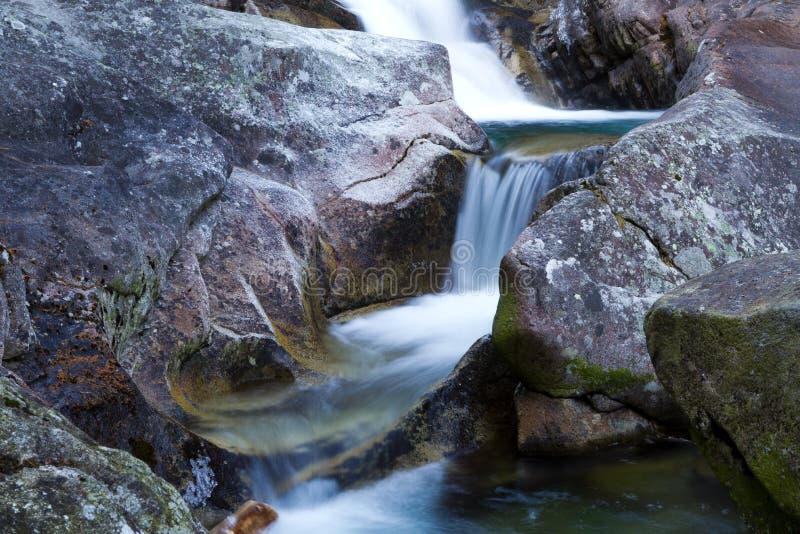 Cold Creek waterfalls stock photo. Image of peaks, cataracts - 21689046
