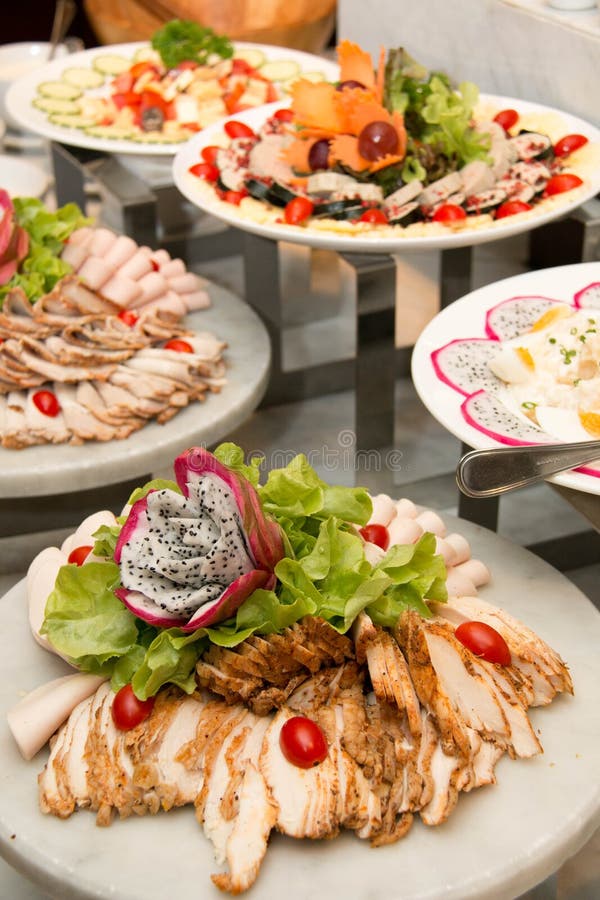 Cold Cut Buffet stock photo. Image of delicious, pepper - 58059808