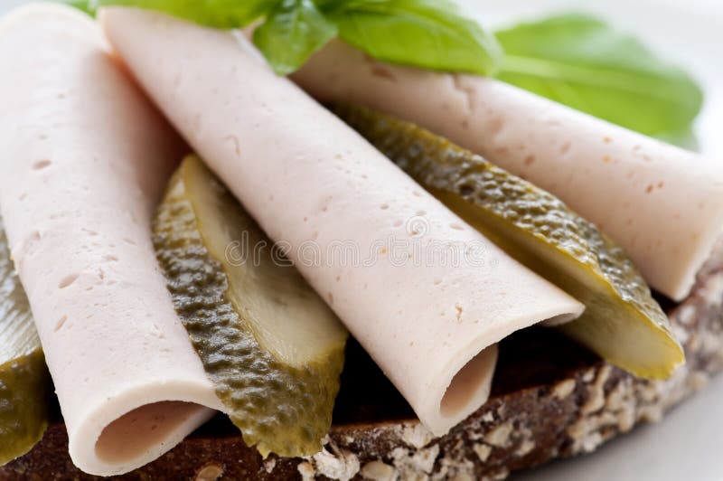 Cold cuts stock image. Image of plain, coarse, plate - 16777649