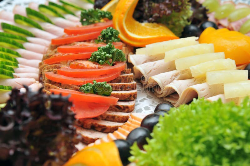 Cold cuts stock image. Image of smoked, closeup, detail - 18630995