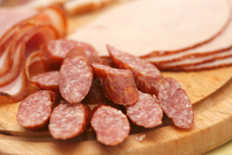 Cold cuts stock image. Image of deli, freshly, kinds, close - 5917303