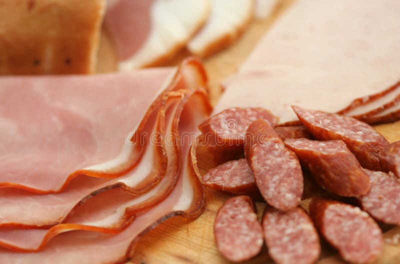 Cold cuts stock image. Image of deli, freshly, kinds, close - 5917303