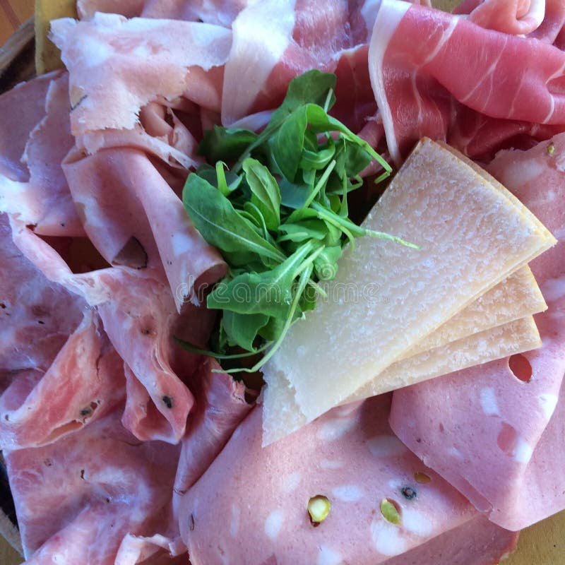 Cold cuts and cheese stock image. Image of cuts, cold - 80051511