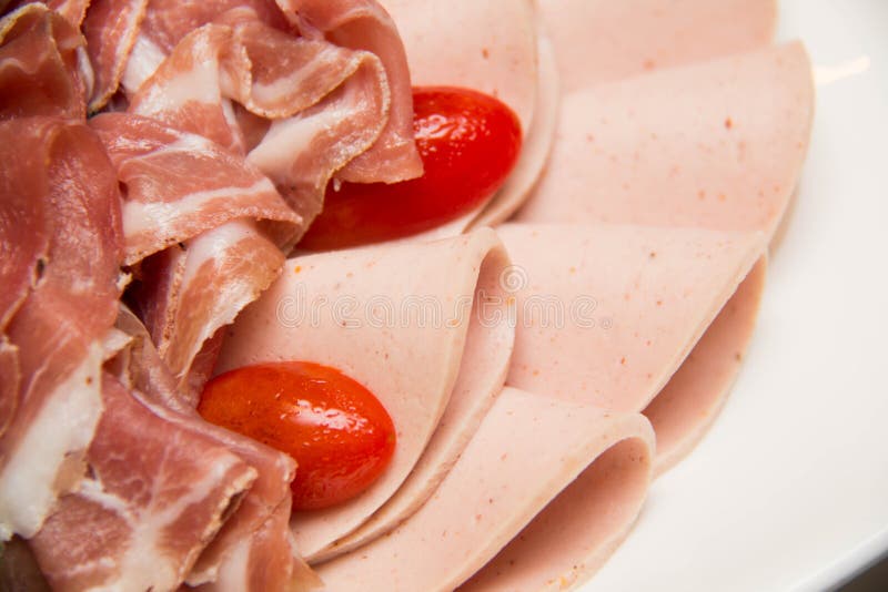 Cold Cuts Meat the for Buffet Stock Image - Image of snack, cold: 77844375