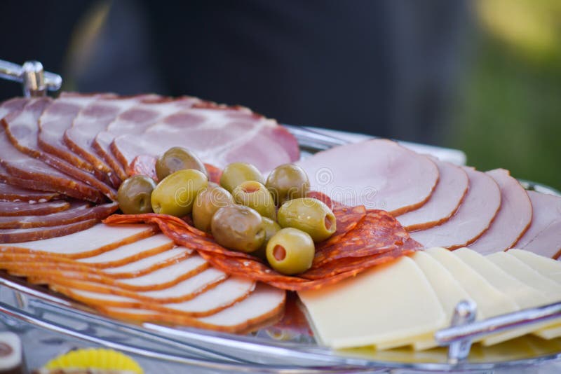 Cold cuts stock image. Image of field, brunch, cooking - 41846555