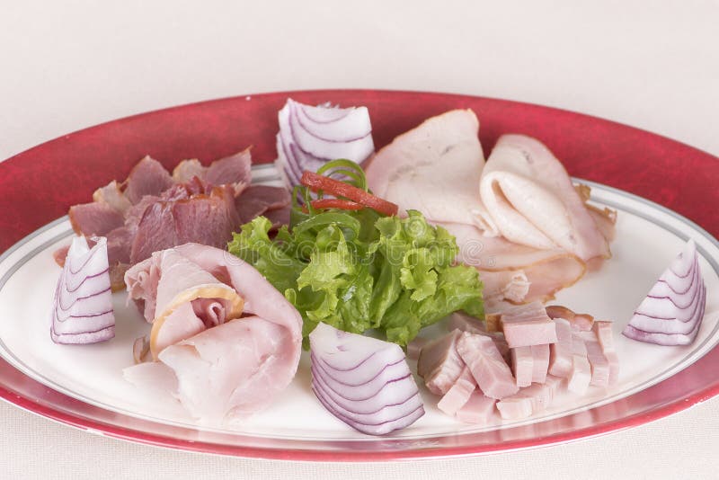 Cold Cuts on Plateau â€“ Different Types of Ham, Bacon, Salami ...