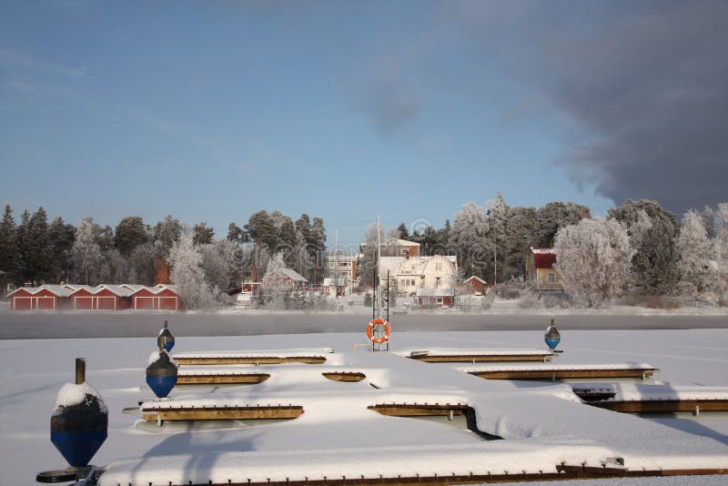 Cold day stock photo. Image of weather, bank, cool, cloud - 9001458