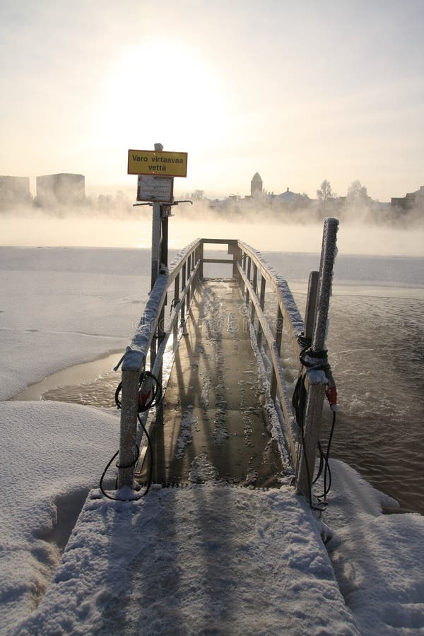 Cold day stock image. Image of frozen, outdoor, landscape - 9792683