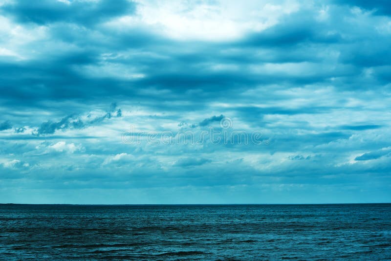 Cold day at Baltic sea. stock photo. Image of ripple - 54975234