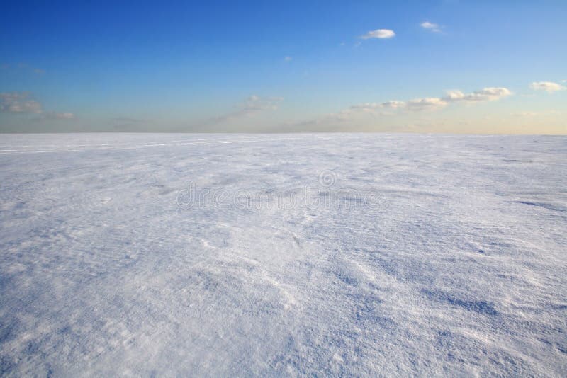 Ice cold desert stock image. Image of horizon, landscape - 12937991