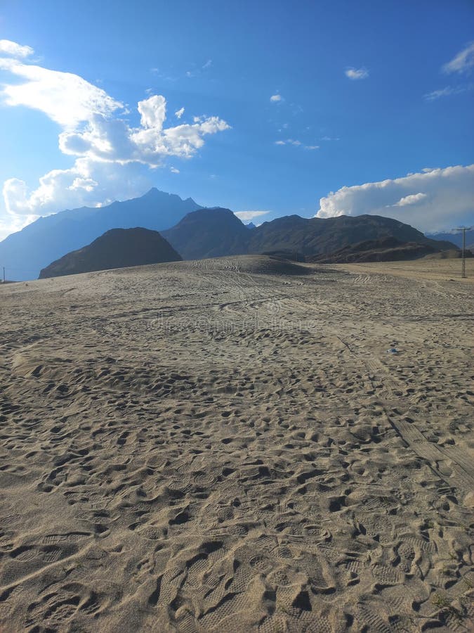 Cold desert of Pakistan stock photo. Image of hill, wadi - 349803458