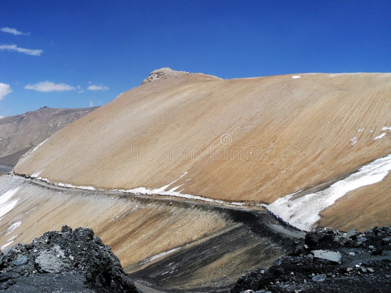 COLD DESERT stock photo. Image of nature, asia, adventure - 85703586