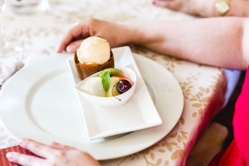 Cold Desserts and Wedding Cakes Stock Photo - Image of cooking, cold ...